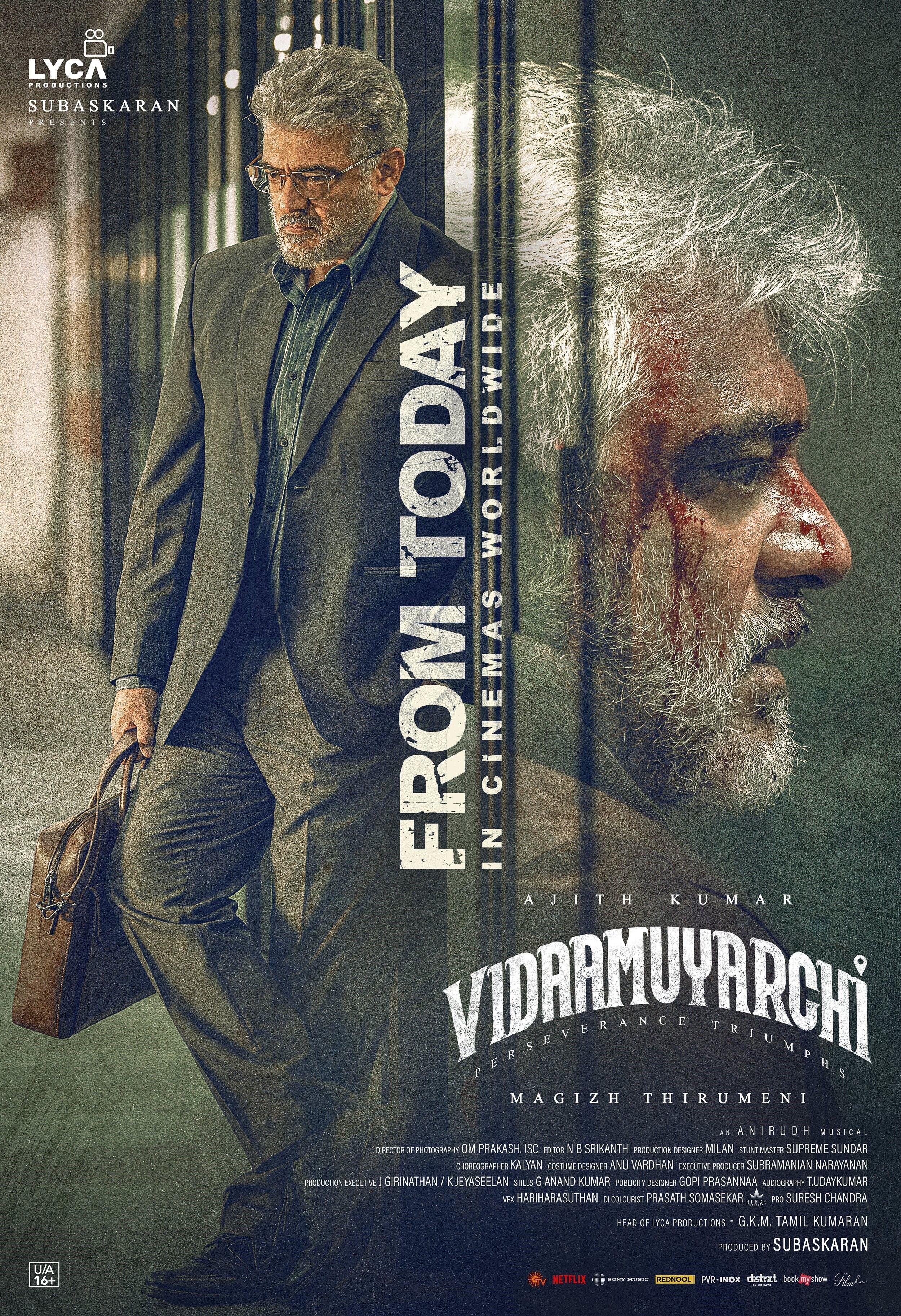 Vidaamuyarchi Reviews: Tamil, Telugu audience react to Ajith Kumar's new film Tamil Movie, Music ...